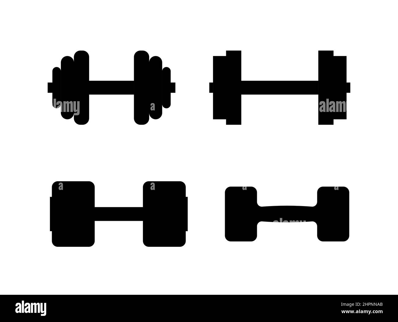 Gym logo Black and White Stock Photos & Images - Alamy