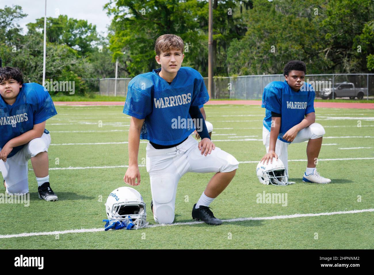 HOME TEAM, Liam Kyle (left), Tait Blum, 2022. ph: Scott Yamano ...