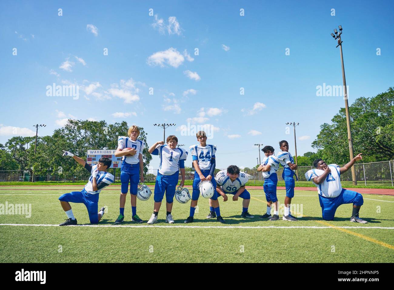 HOME TEAM, From left: Jacob Perez, Merek Mastrov, Maxwell Simkins, Tait ...