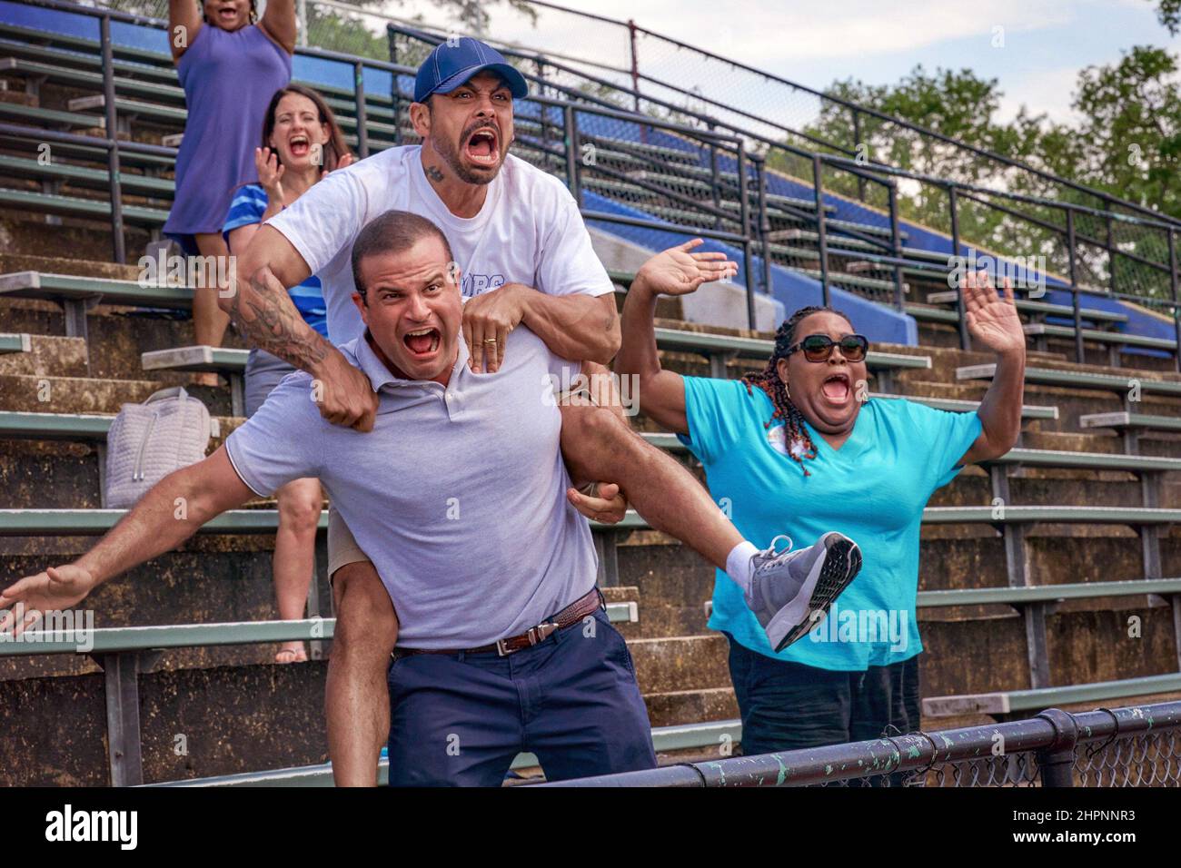 HOME TEAM, from left: Chris Titone, Anthony L. Fernandez, Ashley D ...