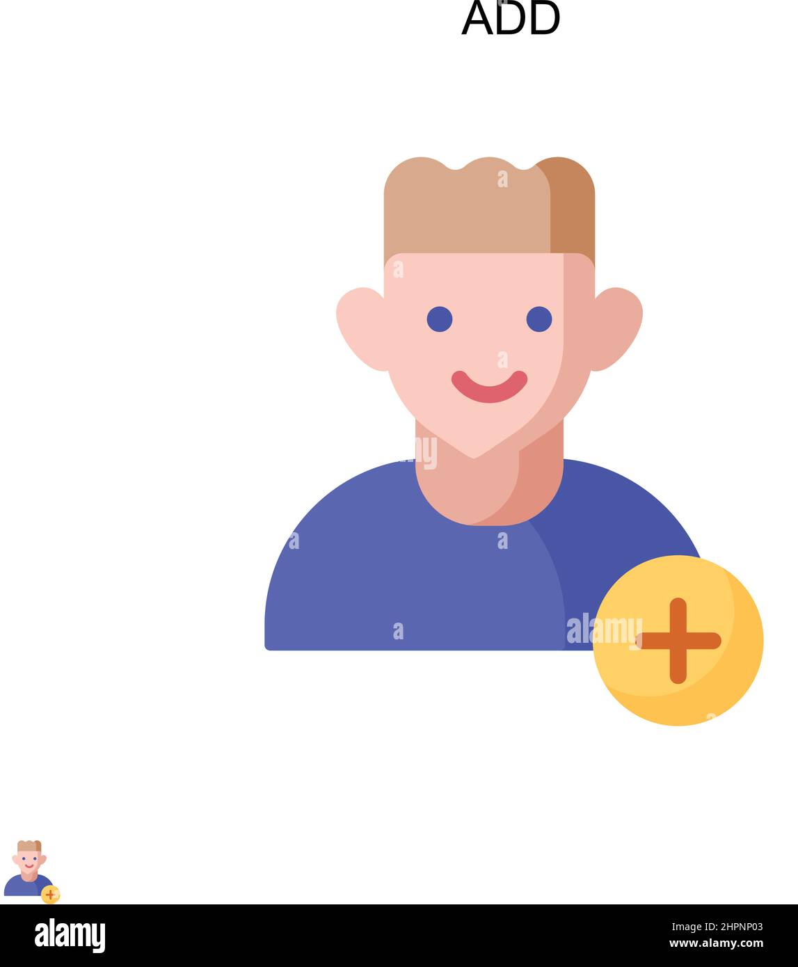 Add Simple vector icon. Illustration symbol design template for web ...