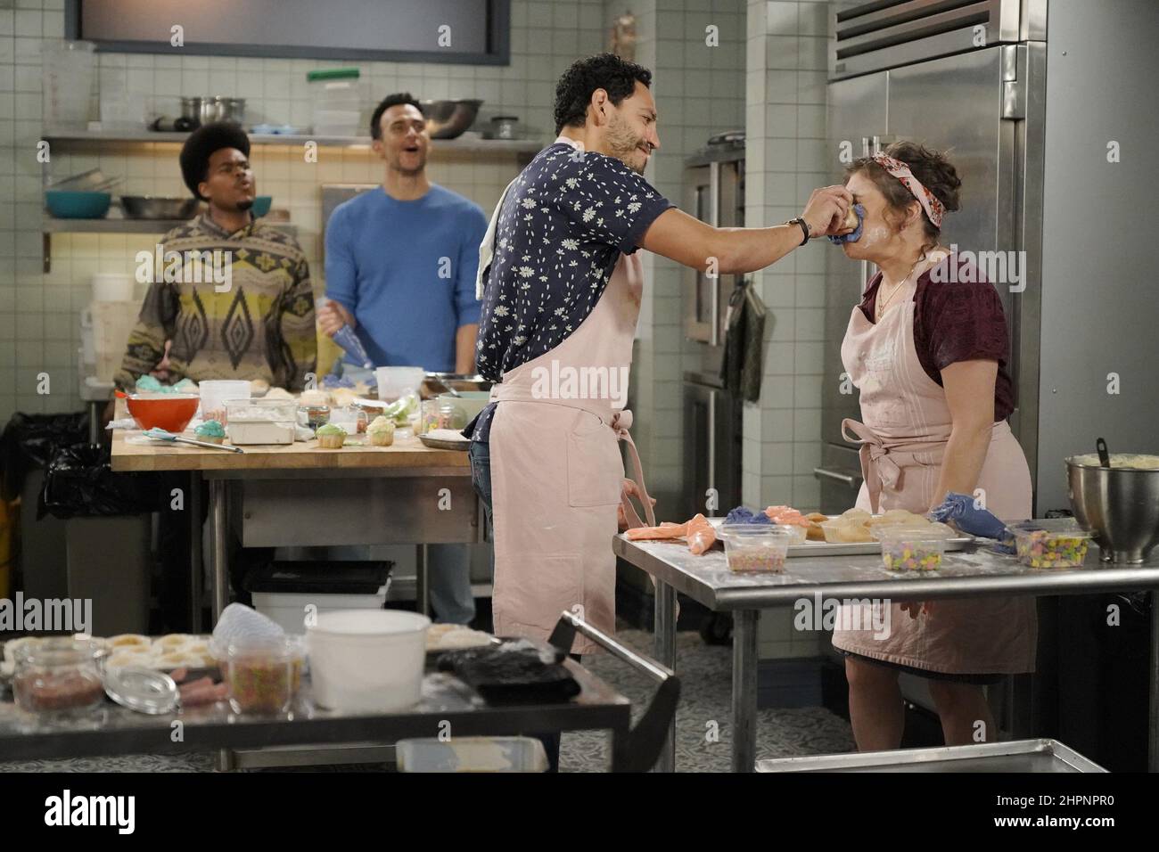 CALL ME KAT, from left: Julian Gant, Cheyenne Jackson, Christopher ...