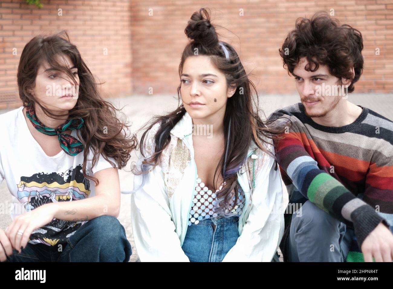 LOV3, (aka LOVE), from left: Elen Clarice, Bella Camero, Joao Oliviera ...