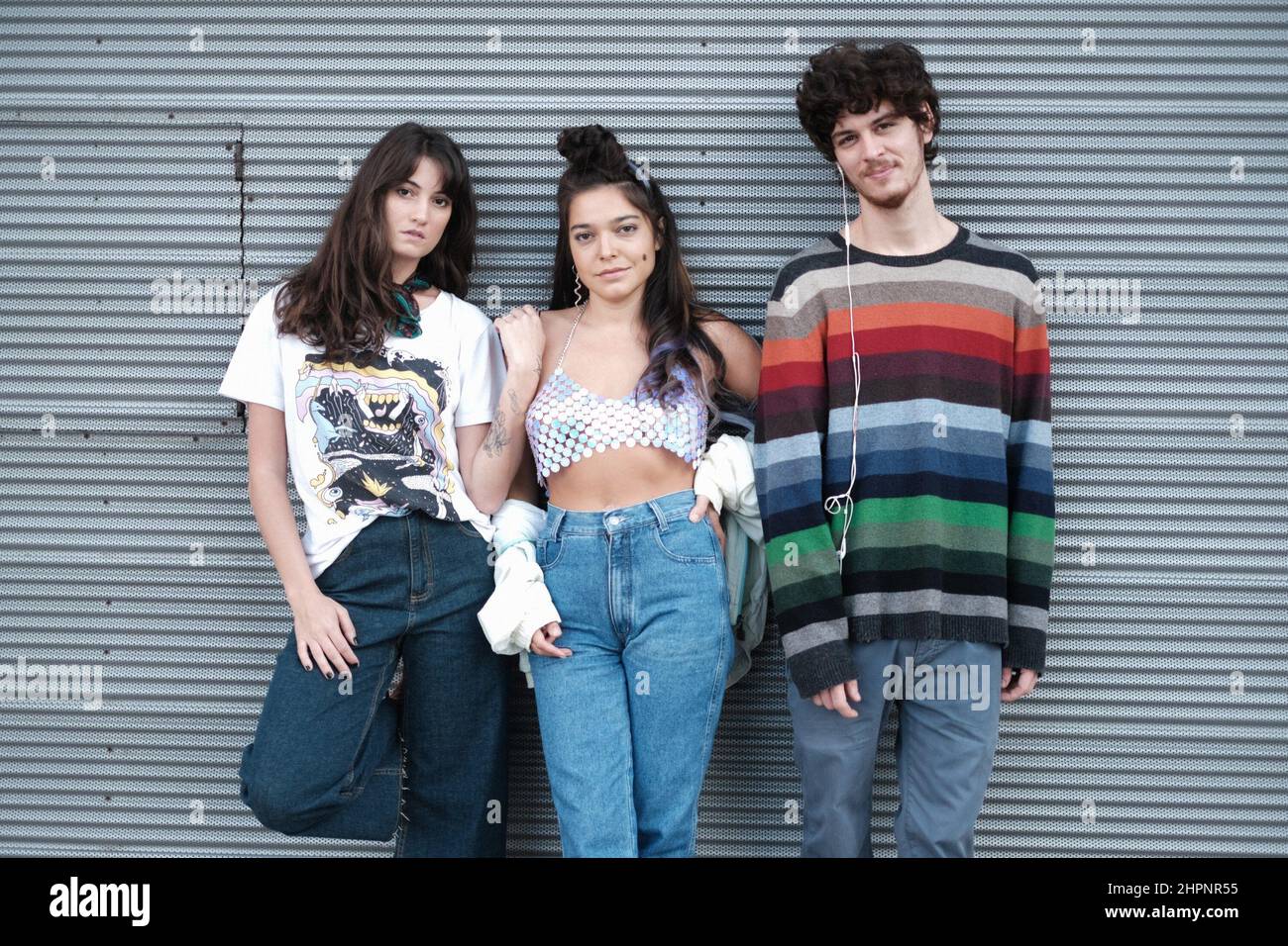 LOV3, (aka LOVE), from left: Elen Clarice, Bella Camero, Joao Oliviera ...