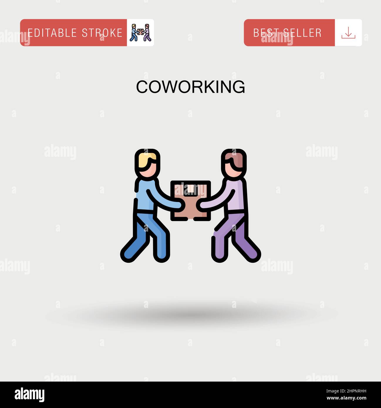 Group coworking Stock Vector Images - Alamy
