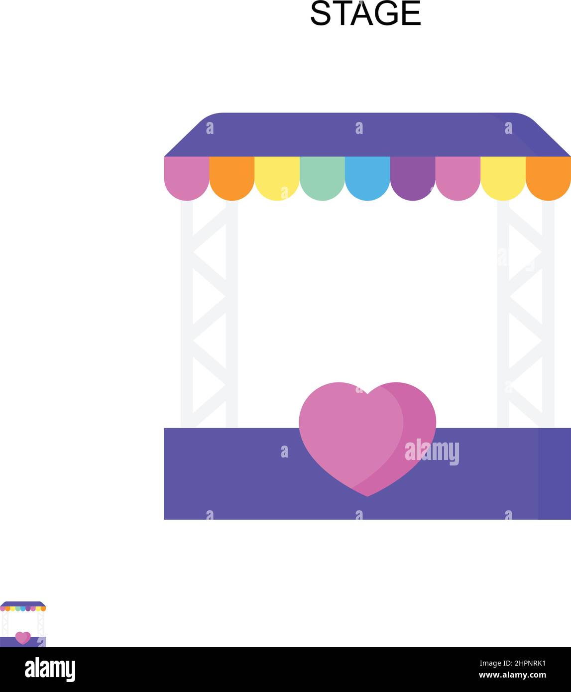 Stage design template hi-res stock photography and images - Alamy