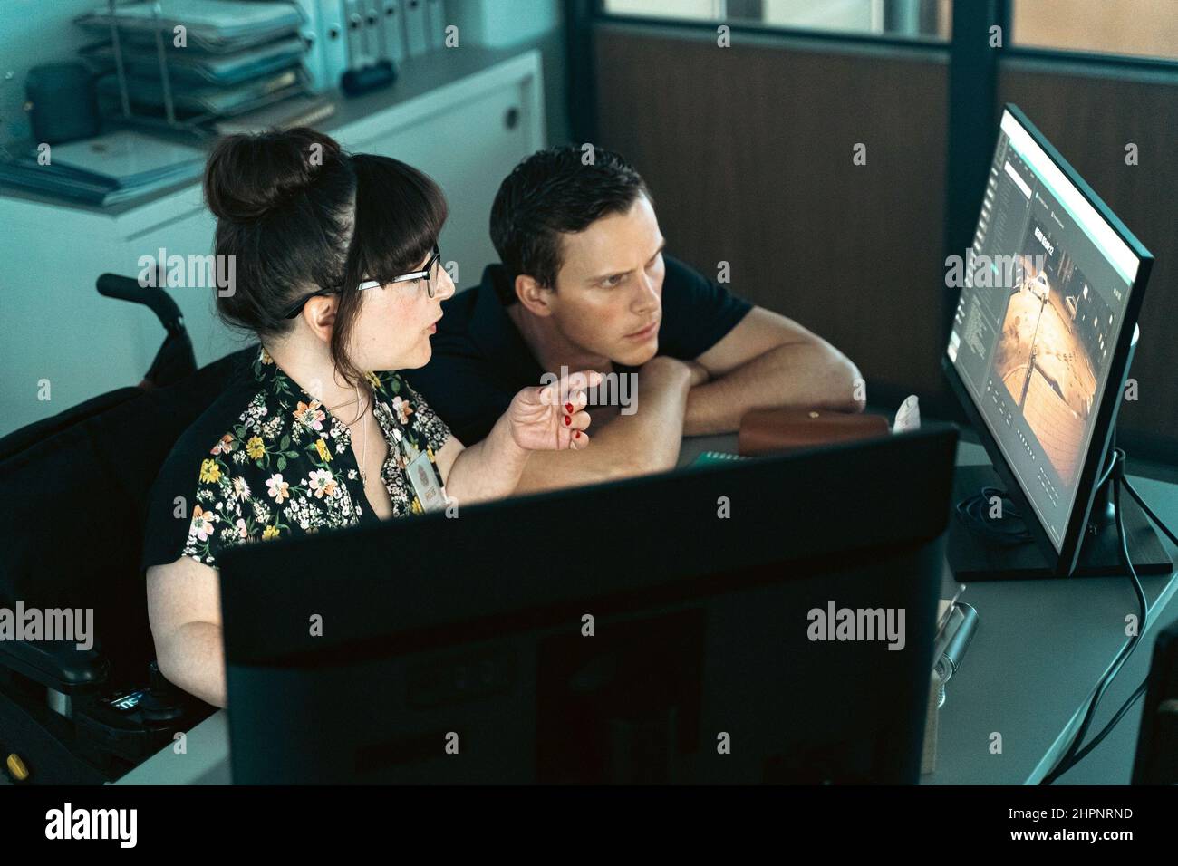 YOUNG WALLANDER, from left: Lisa Hammond, Adam Palsson, (Season 2, ep ...