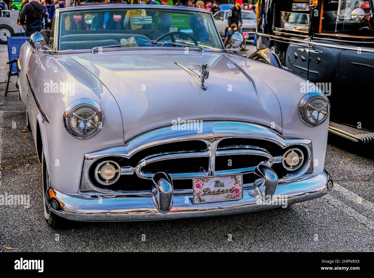 Classic Packard Convertible Stock Photo - Alamy