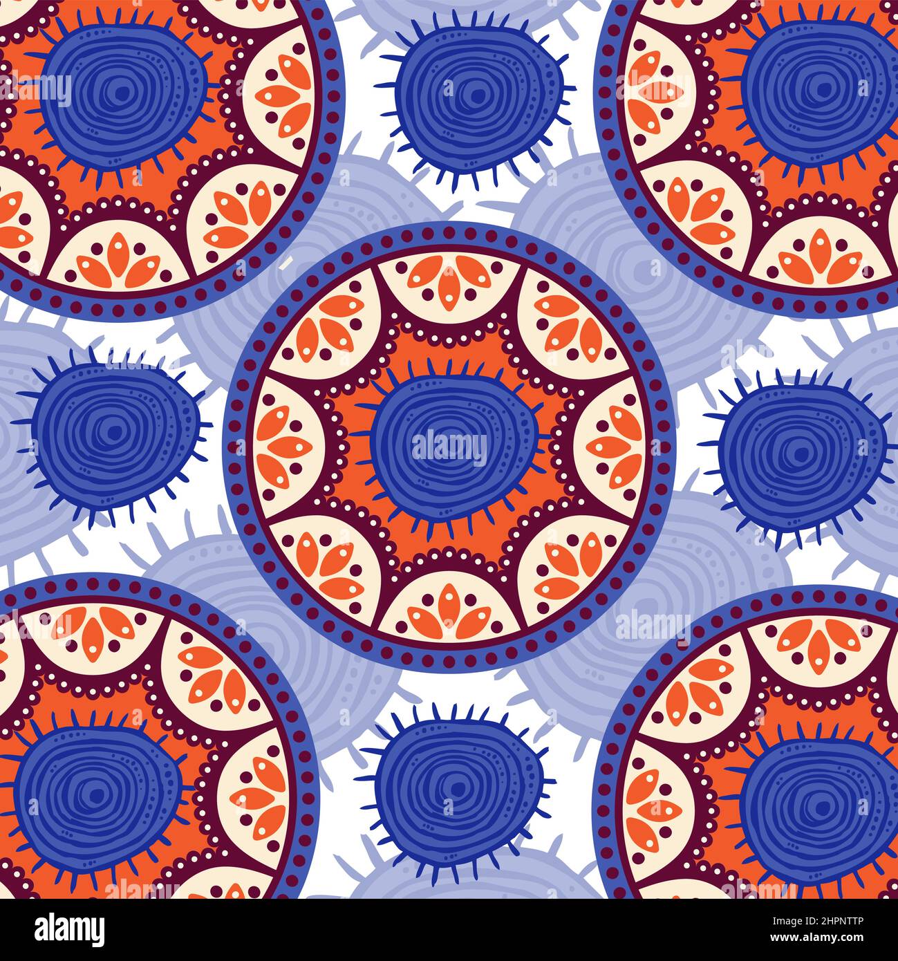 African seamless pattern Stock Vector Image & Art - Alamy