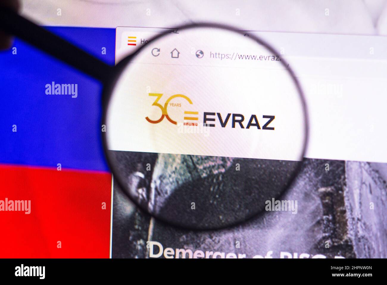 Evraz logo hi-res stock photography and images - Alamy