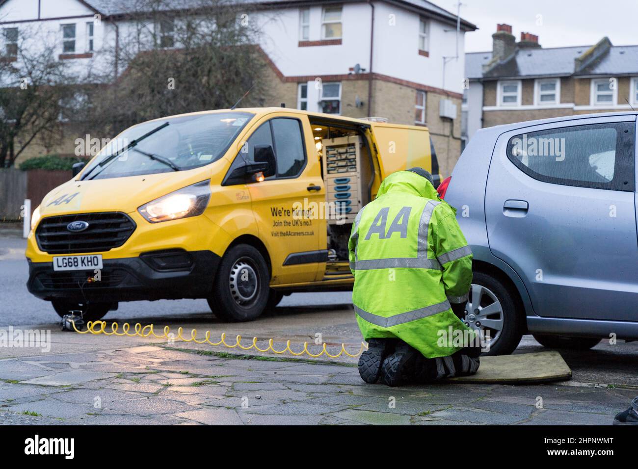 Aa recovery van hi-res stock photography and images - Alamy