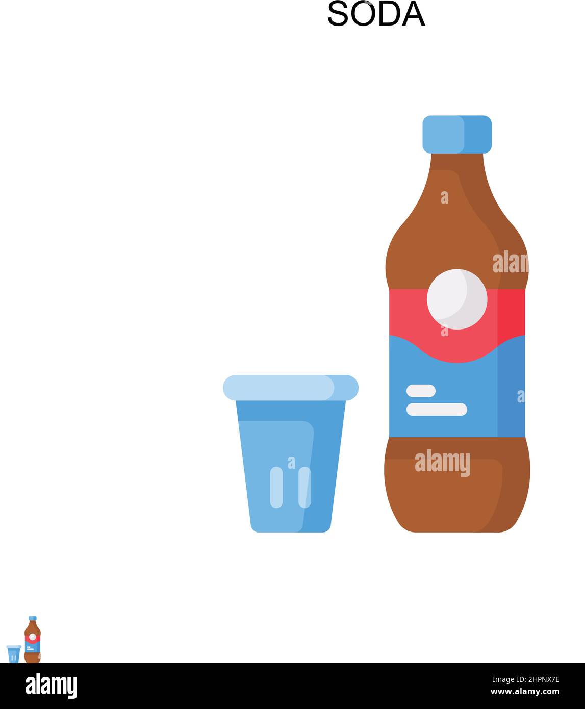 Mobile soda Stock Vector Images - Alamy