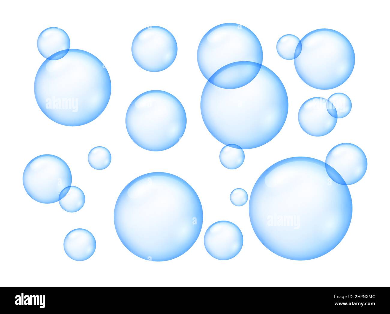 Blue bubble gum vector soap fizz. Blue bubble isolated 3d chewing gum ...