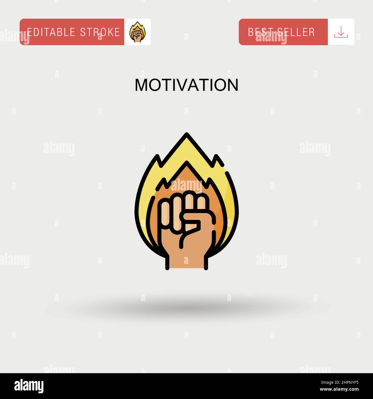 Personal development icon simple Stock Vector Images - Alamy