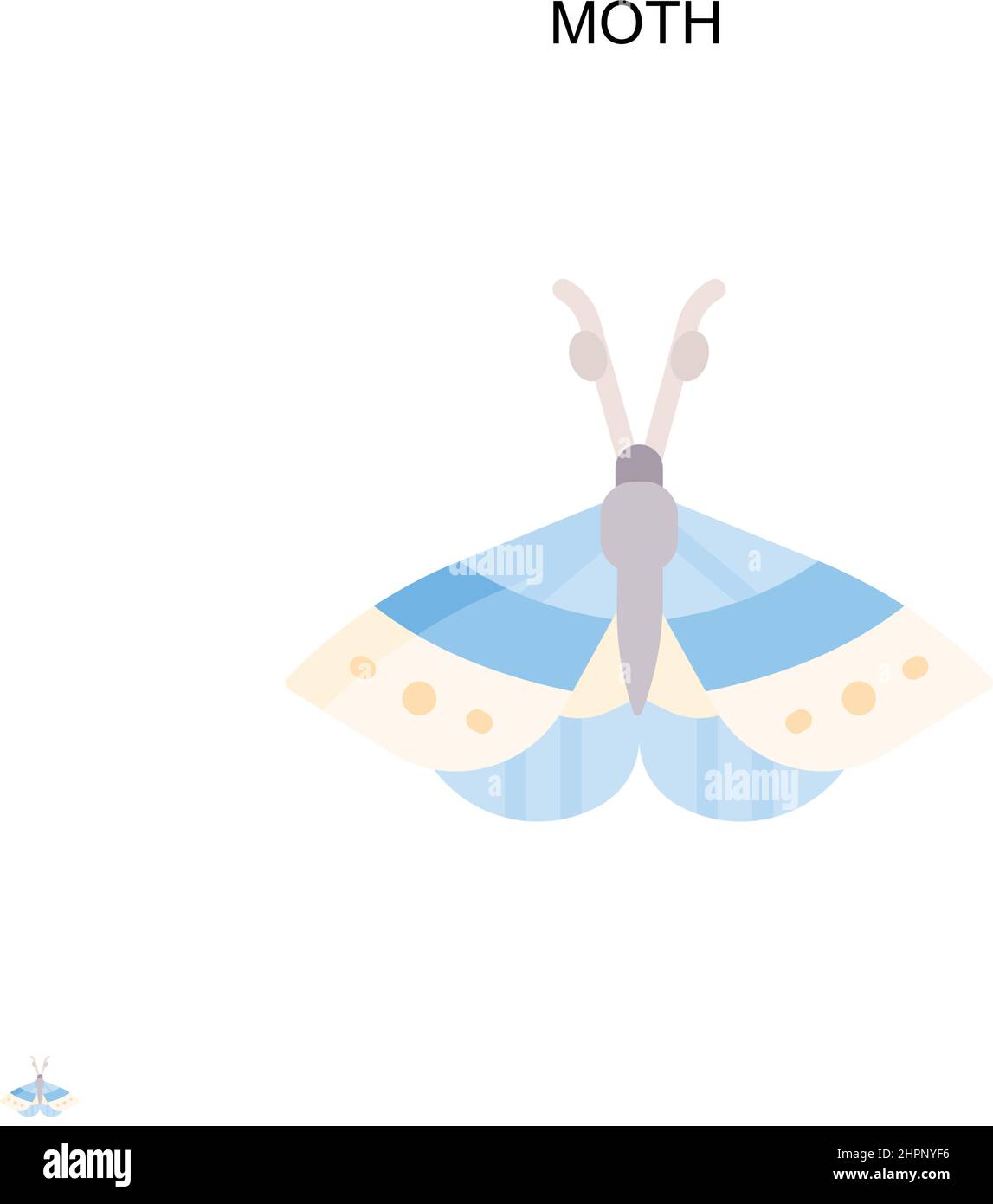 Green moth Stock Vector Images - Alamy