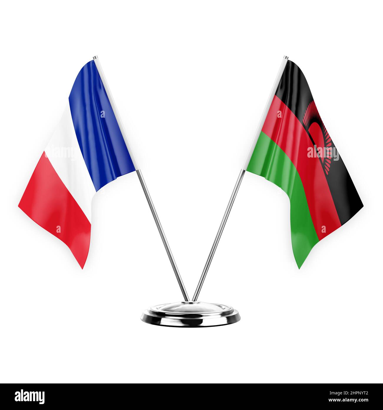 France malawi flag hi-res stock photography and images - Alamy