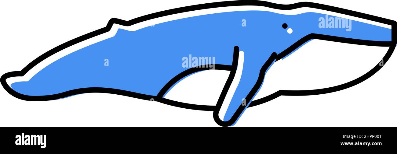 whale ocean color icon vector illustration Stock Vector Image & Art - Alamy