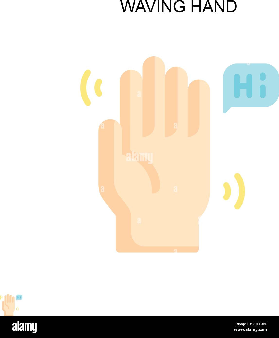 Goodbye sign language hi-res stock photography and images - Alamy