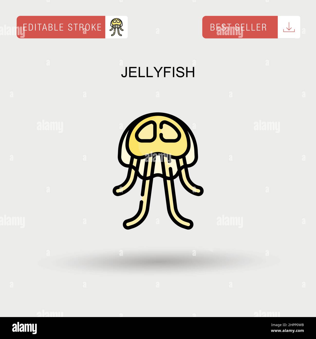 Jellyfish Stock Vector Images - Alamy