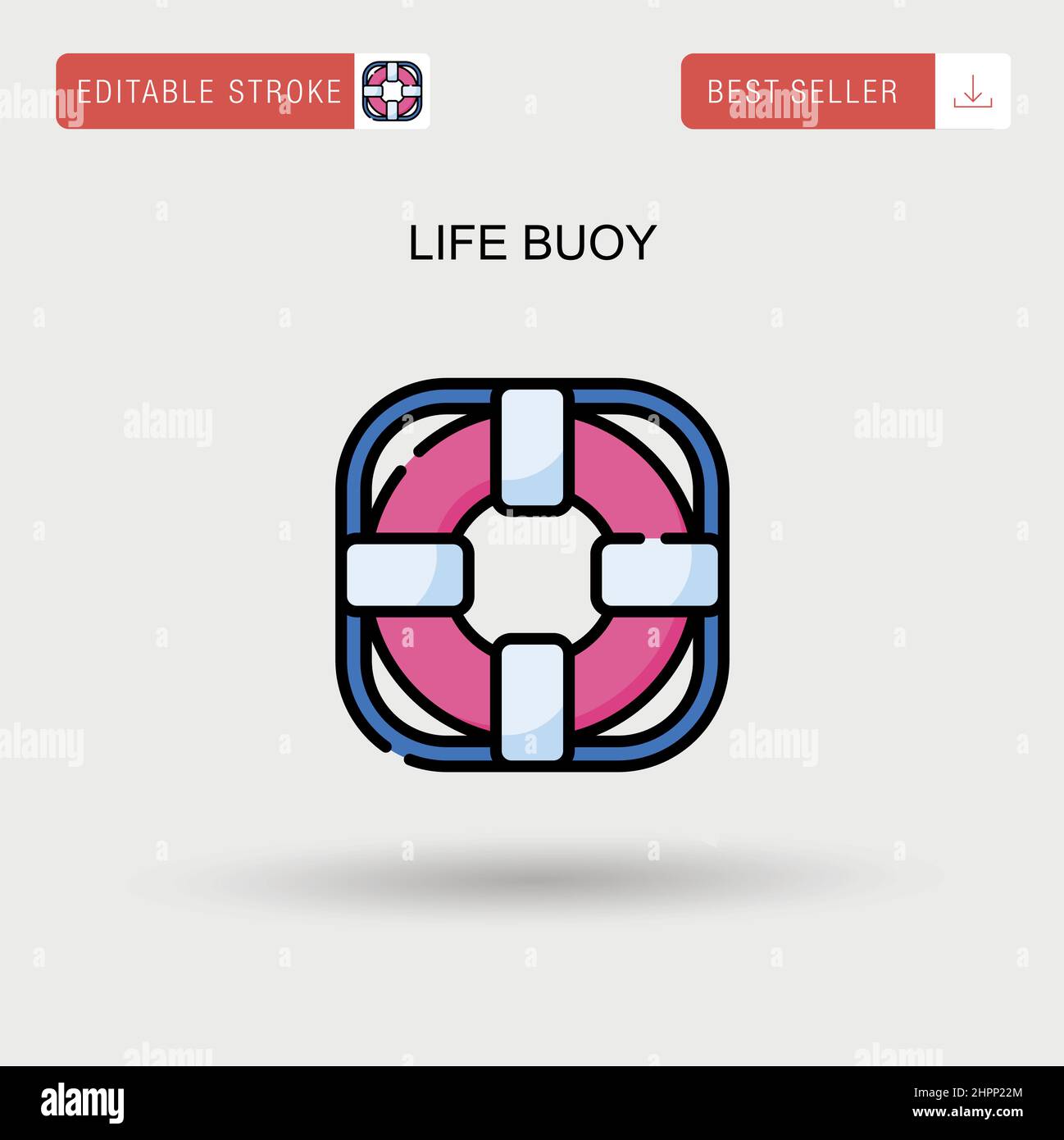 Lifebuoy sea Stock Vector Images - Alamy