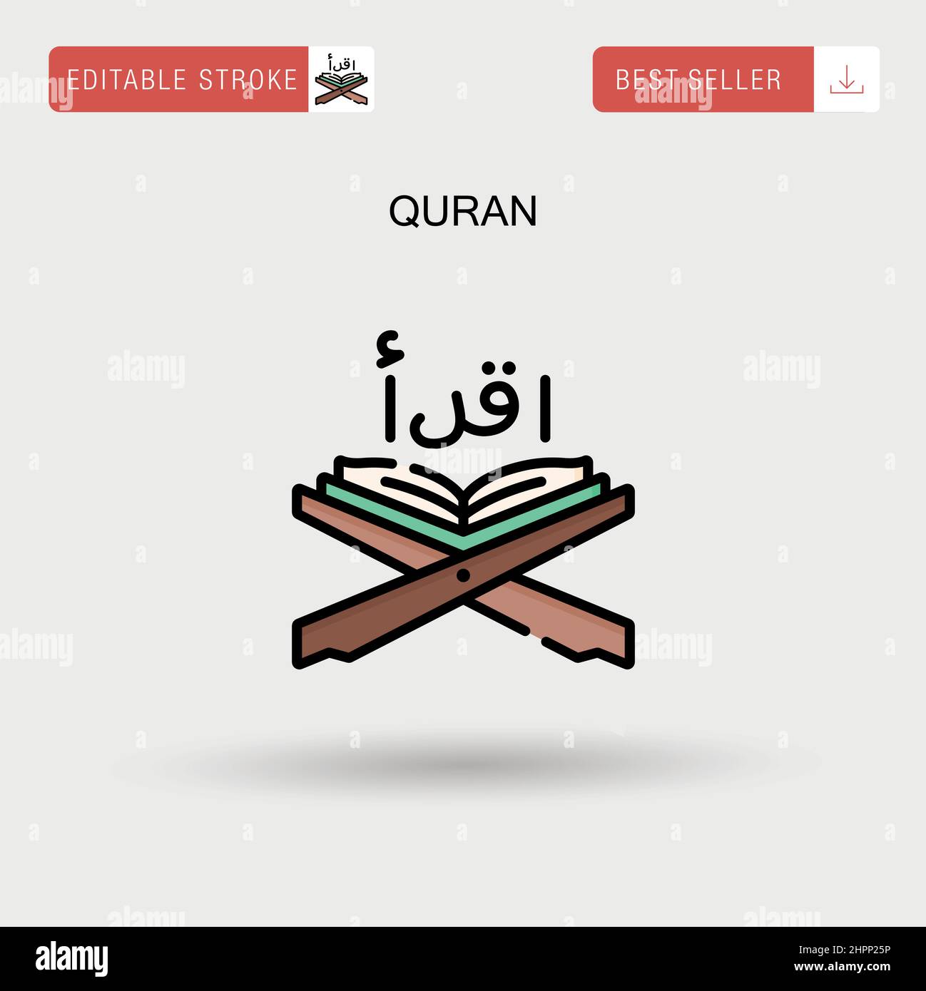 Traditional quran religion Stock Vector Images - Alamy