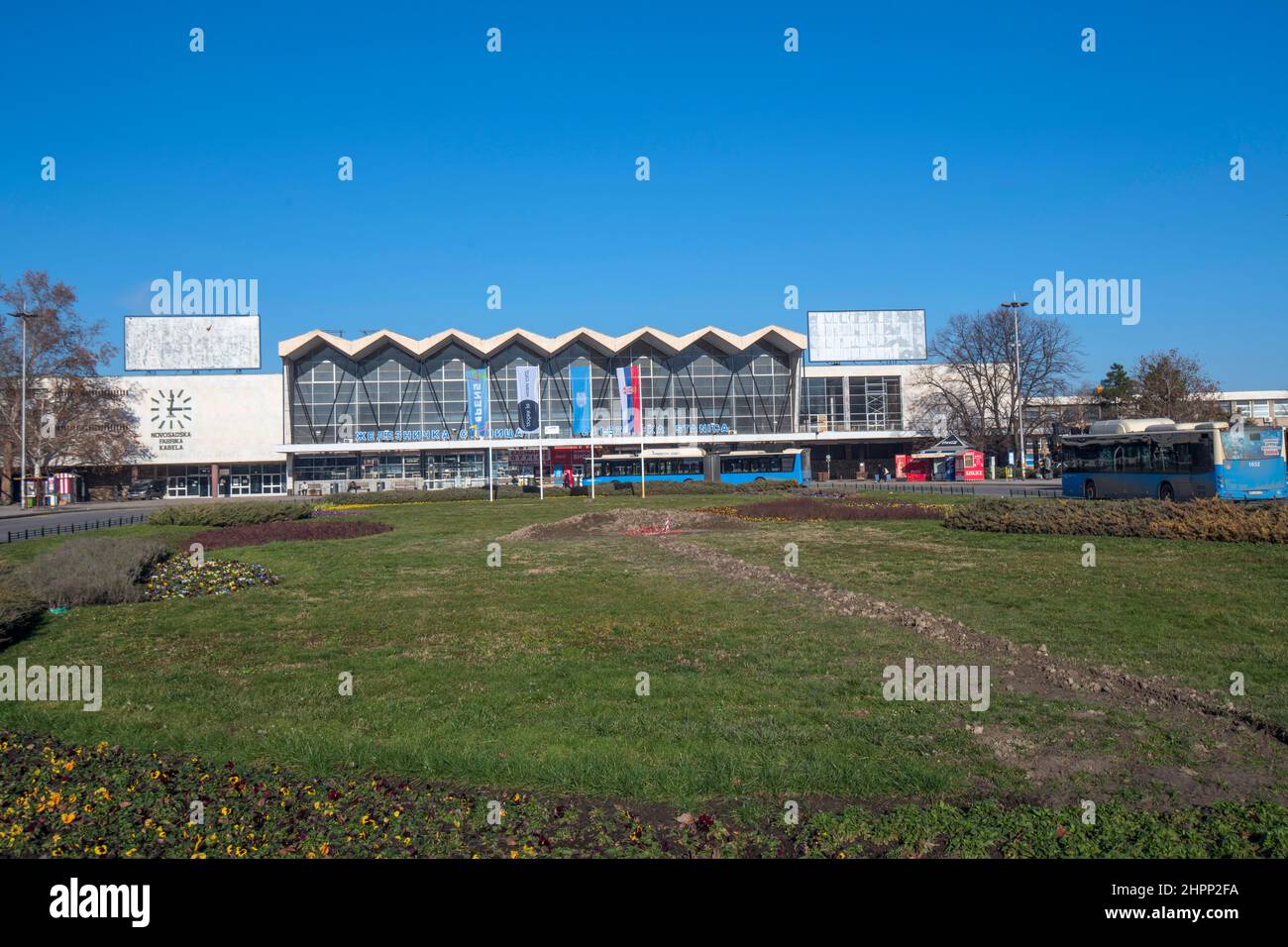Novi Sad main bus station, Serbia Stock Photo - Alamy