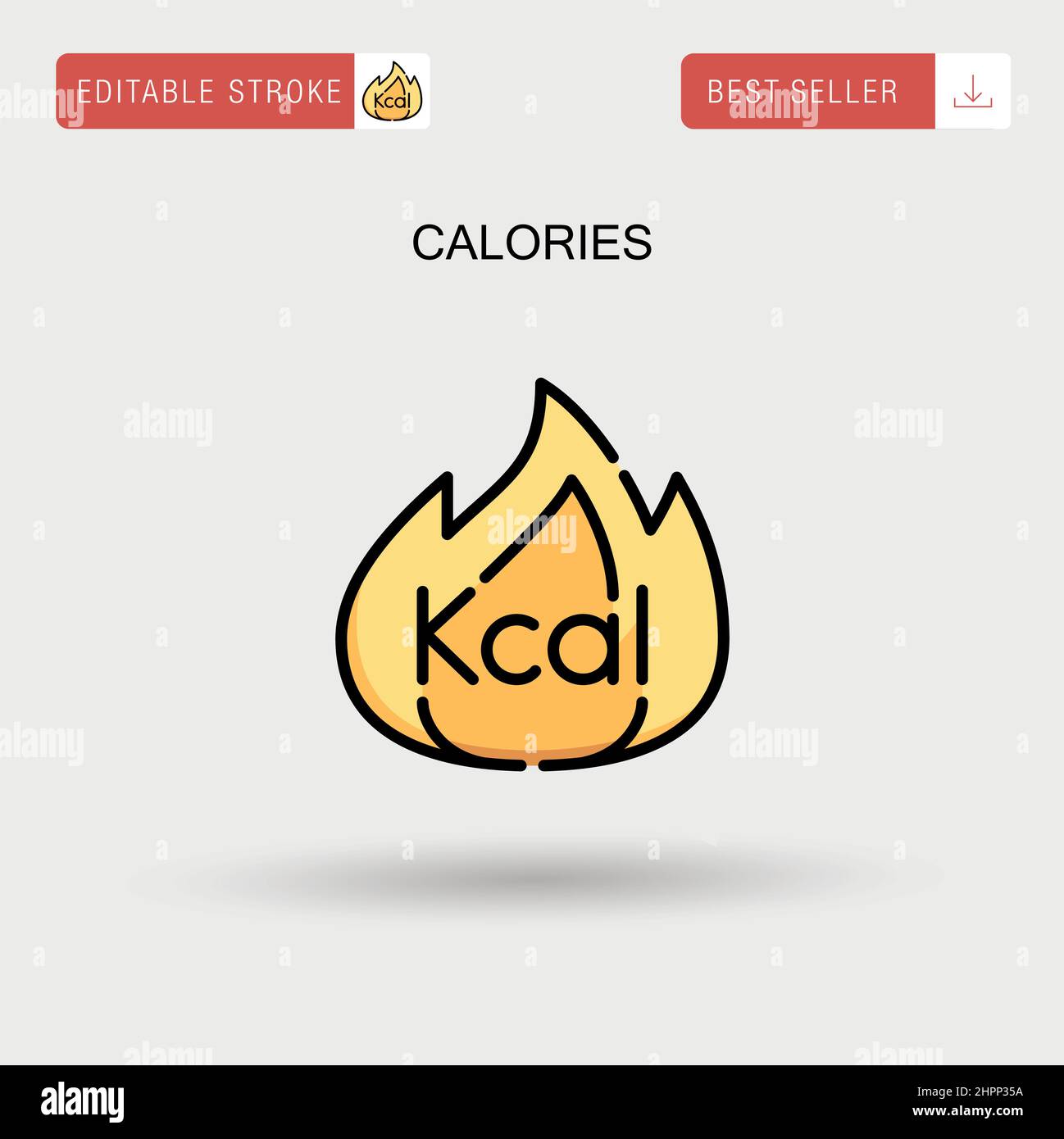 Calories calculator Stock Vector Images - Alamy