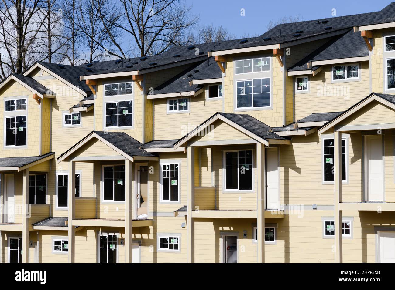 Duvall village townhomes hi-res stock photography and images - Alamy