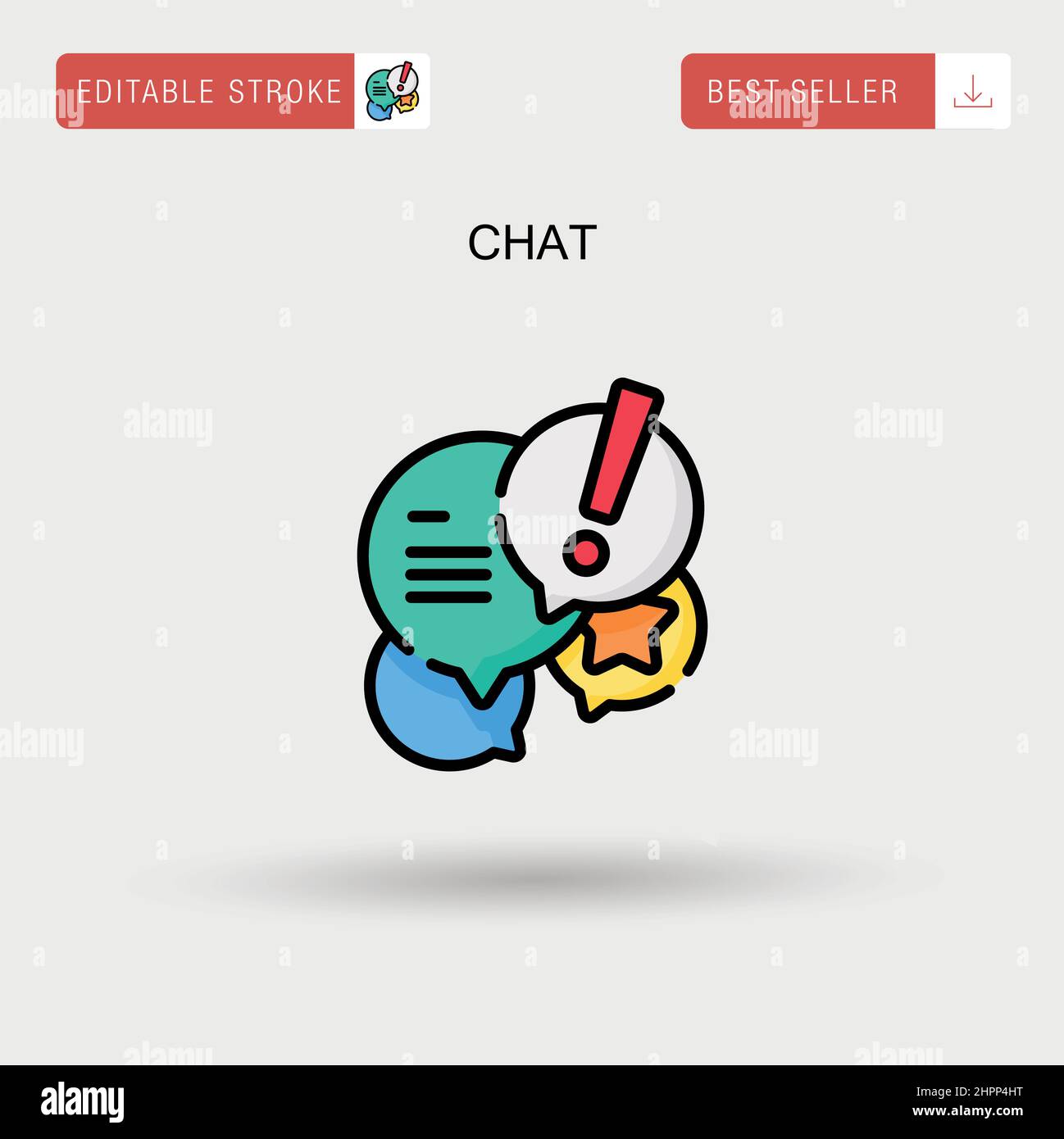 Web chat message Stock Vector Images - Alamy