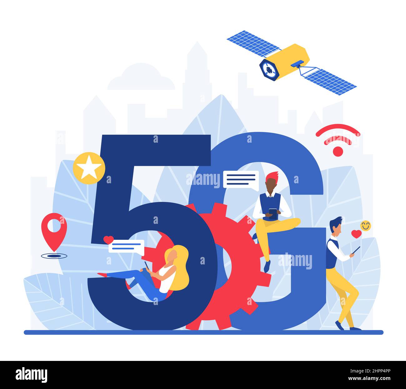 Wireless next generation mobile communication network. Fast ...