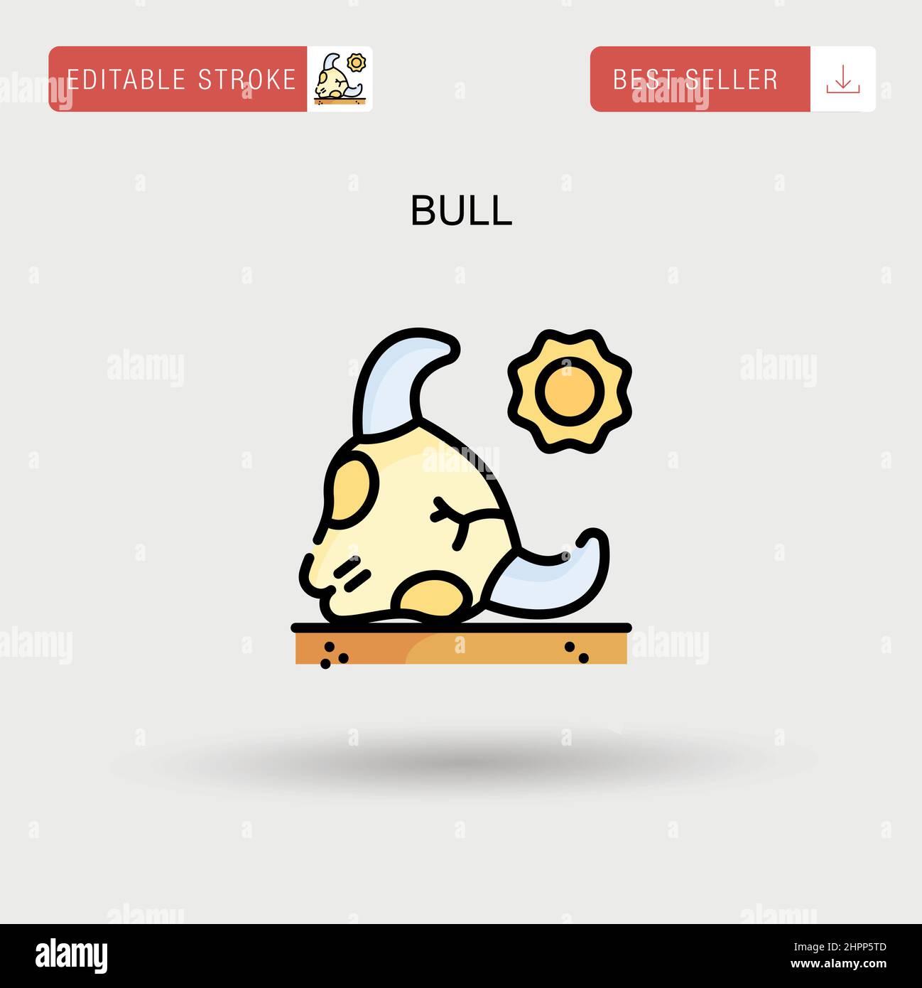 Stock market trend bull Stock Vector Images - Alamy