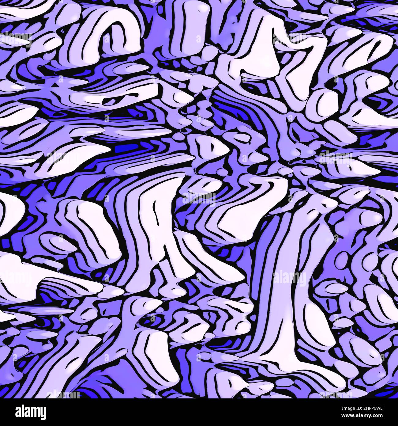 Purple camo very peri color of the year seamless pattern texture ...