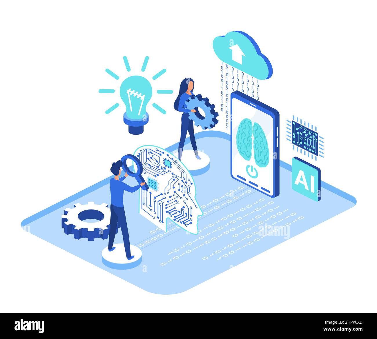 Decision in mind Cut Out Stock Images & Pictures - Alamy