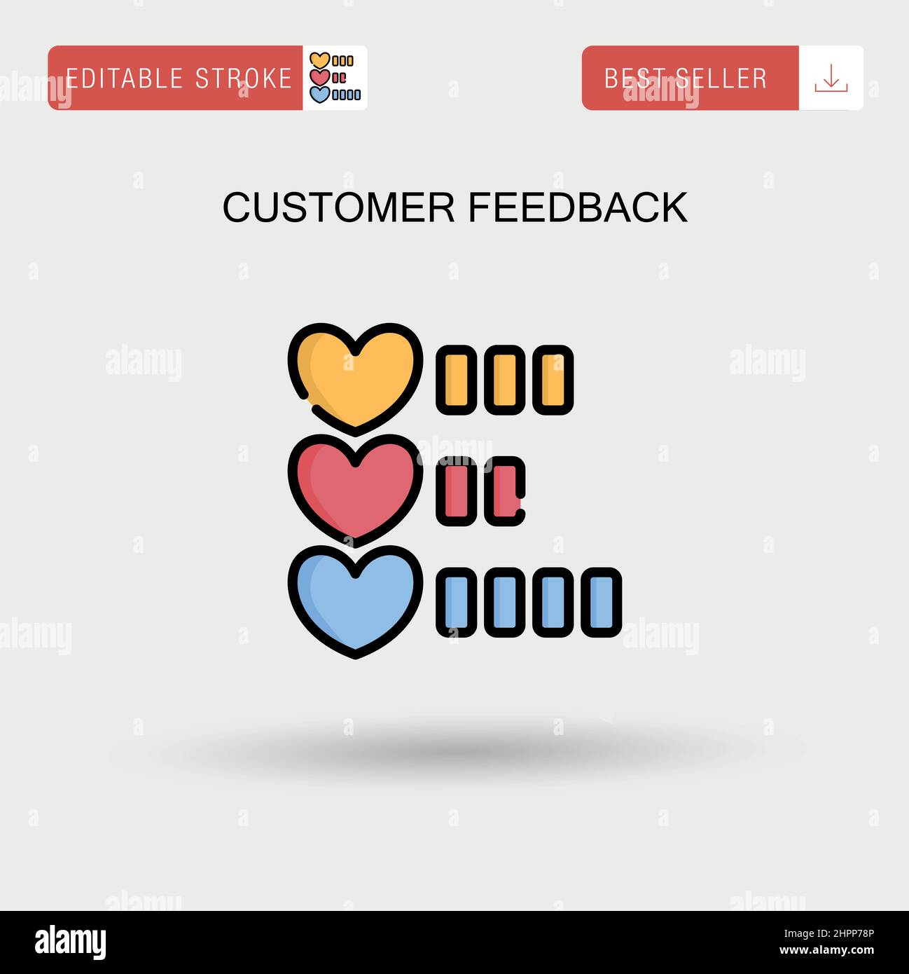 Customer satisfaction feedback survey Stock Vector Images - Alamy