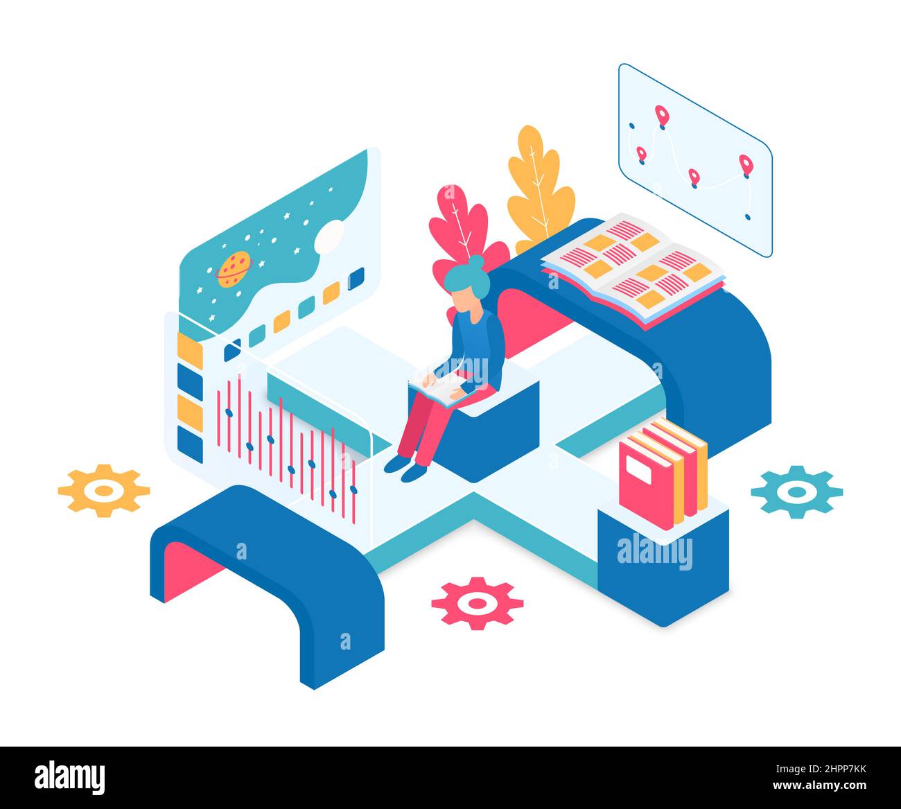 Home online distance learning education courses. Digital classroom ...