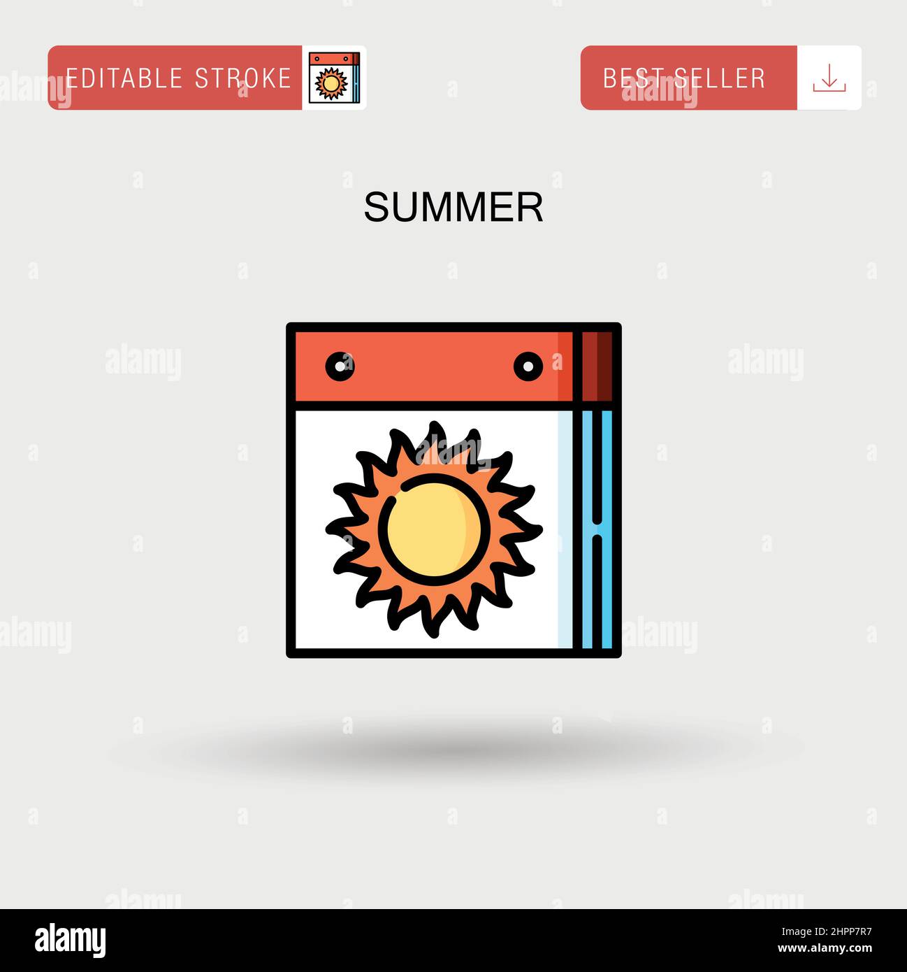 Beautiful summer garden concept Stock Vector Images - Alamy