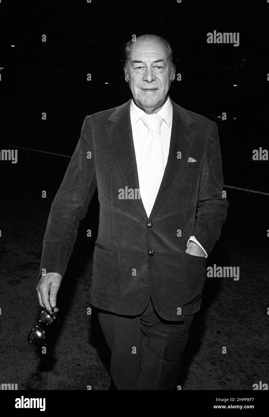 Rex Harrison Circa 1980's Credit: Ralph Dominguez/MediaPunch Stock ...