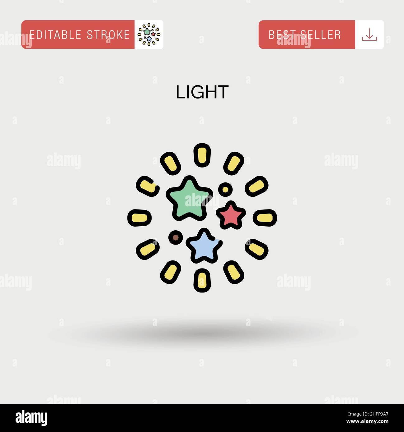 City light glow Stock Vector Images - Alamy