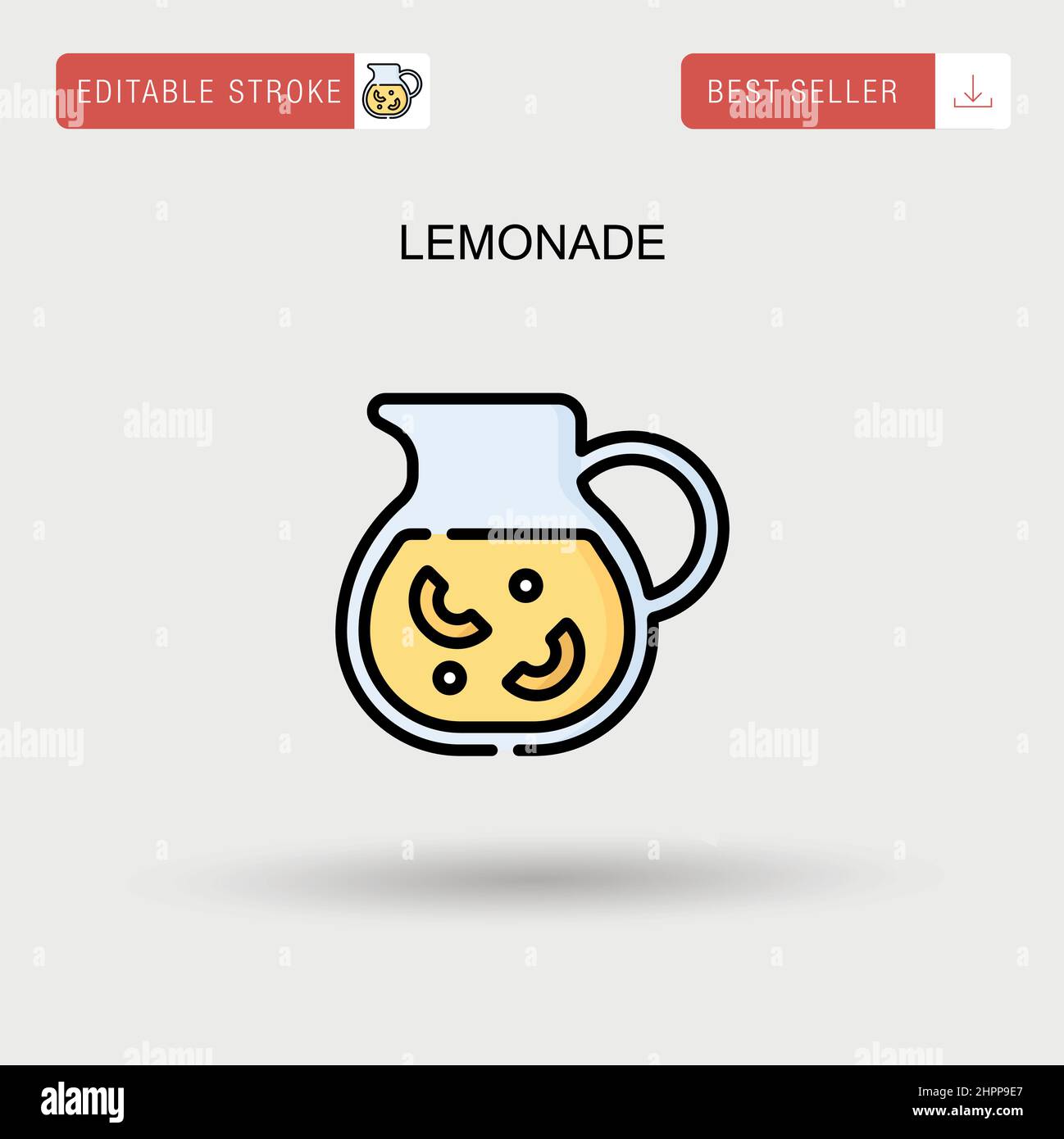 Homemade fresh lemonade mint ice Stock Vector Images - Alamy