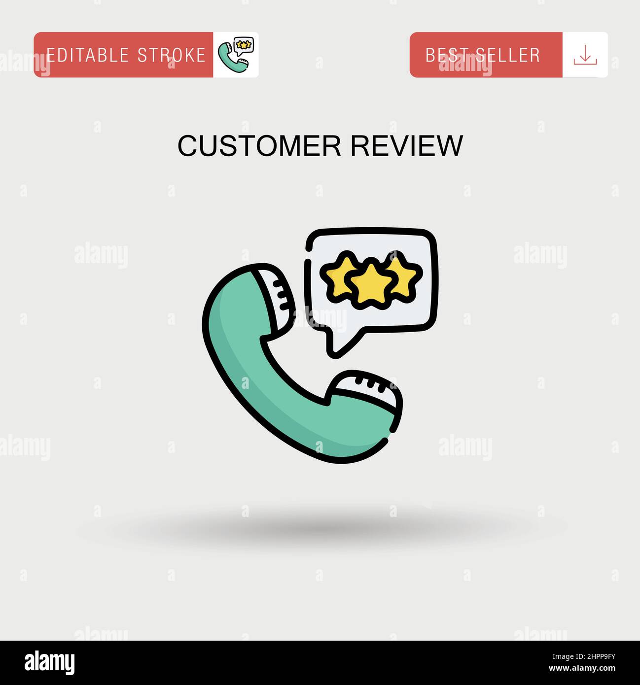 Customer satisfaction rating five Stock Vector Images - Alamy