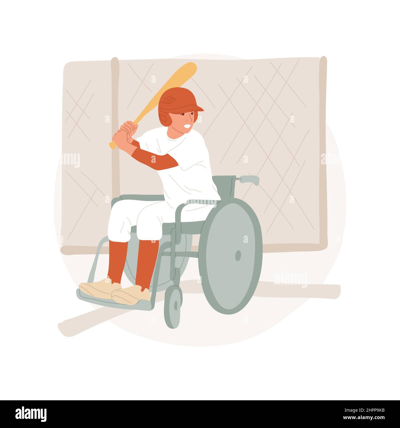 Wheelchair baseball Cut Out Stock Images & Pictures - Alamy