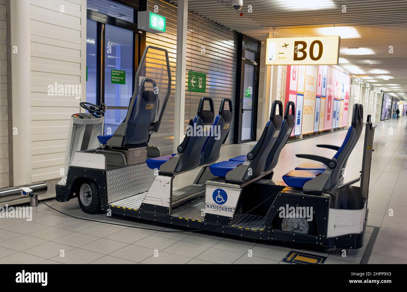 assistance vehicle for transportation of disabled persons Stock Photo ...