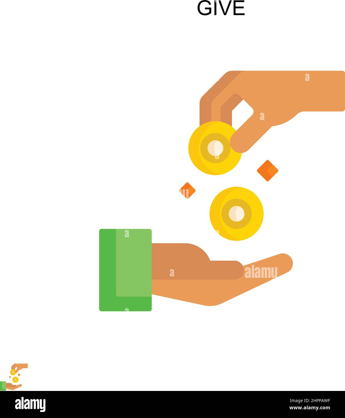 Giving symbol hi-res stock photography and images - Alamy