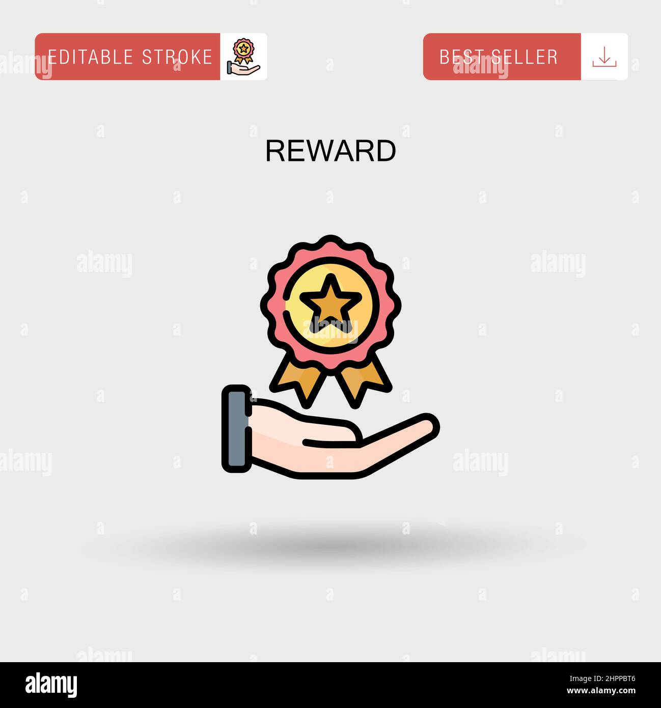 Reward icon hi-res stock photography and images - Alamy