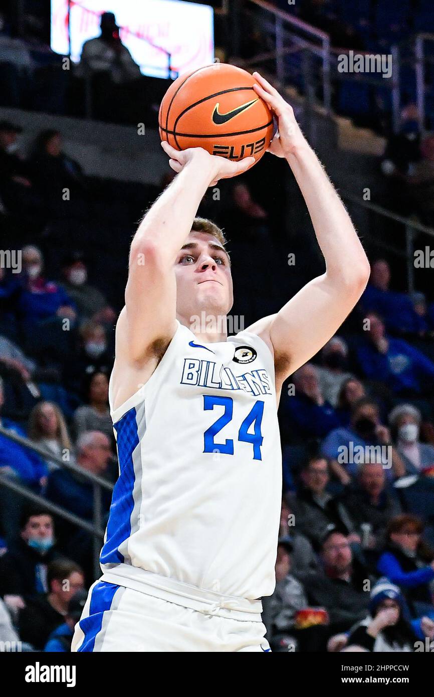 February 21, 2022: Saint Louis Billikens guard Gibson Jimerson (24 ...