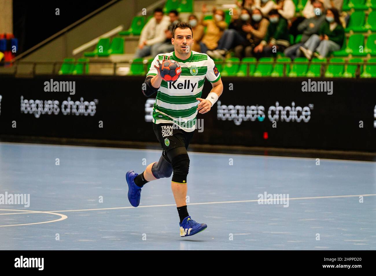 Lisbon, Portugal. 22nd Feb, 2022. Carlos Ruesga Pasarin from Sporting ...