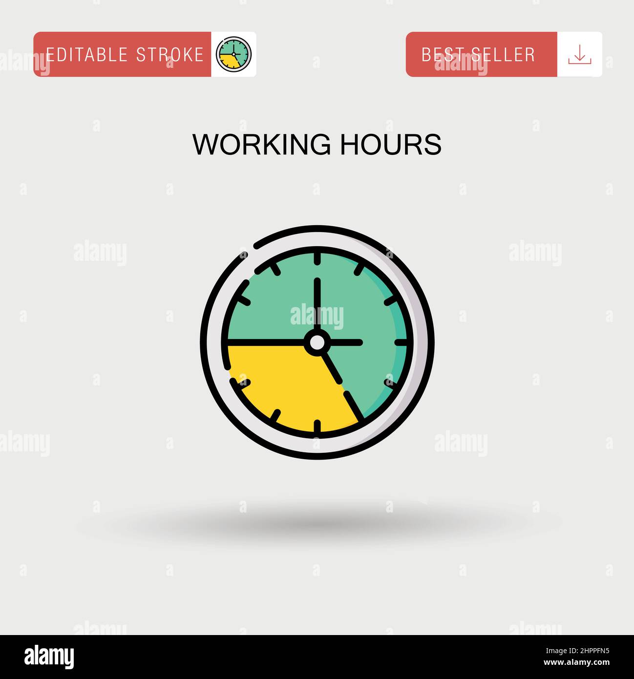 Man hours Stock Vector Images - Alamy