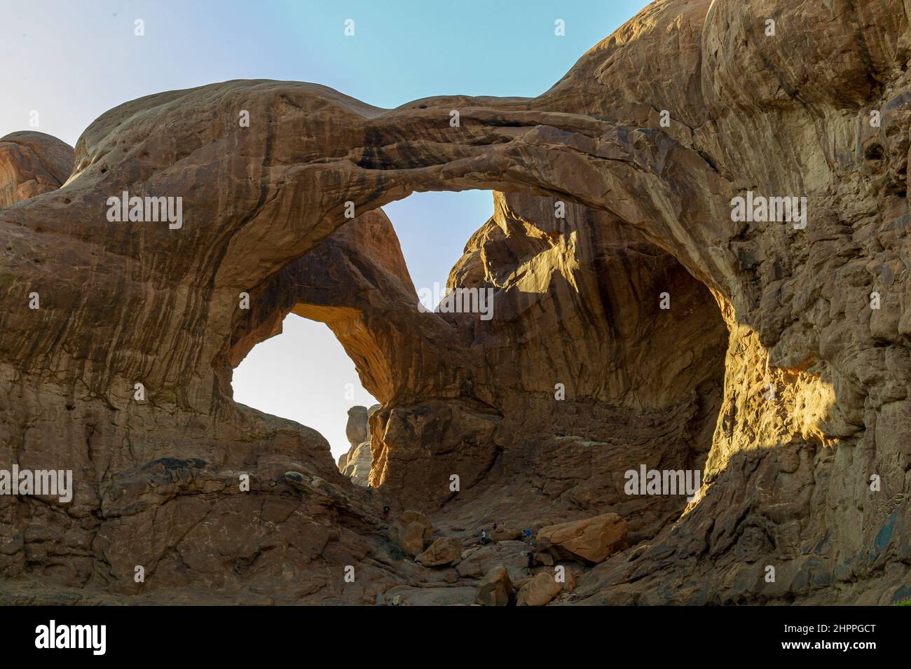 Big arch in arches national park hi-res stock photography and images ...