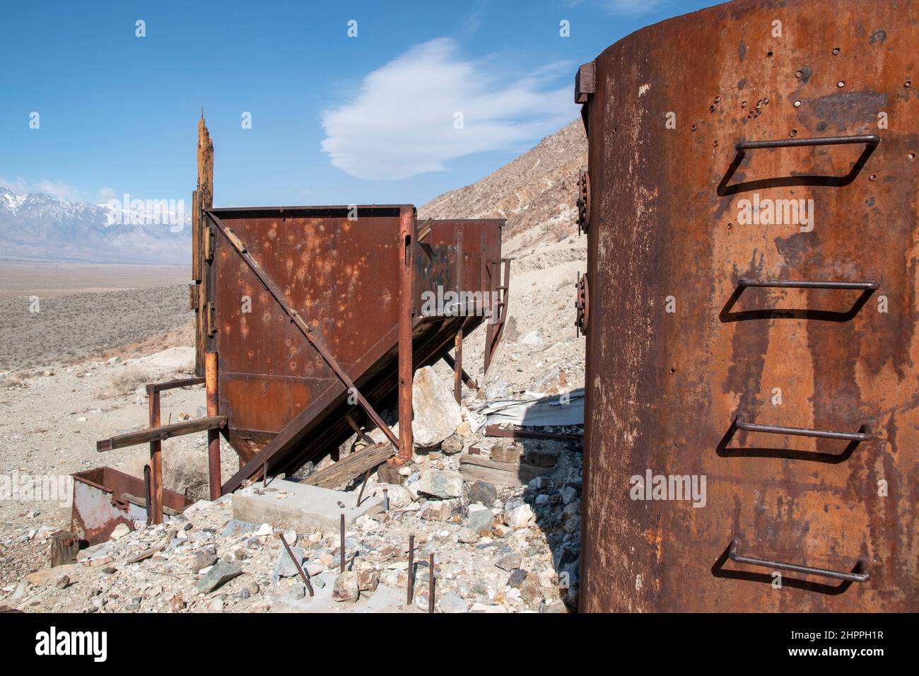 The Reward Mine is an abandoned mine in the Inyo Mountains of Inyo ...