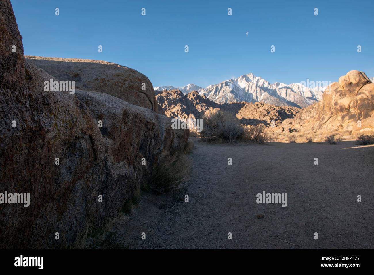 Mt. Whitney, the tallest mountain peak in the lower 48 states, stands ...